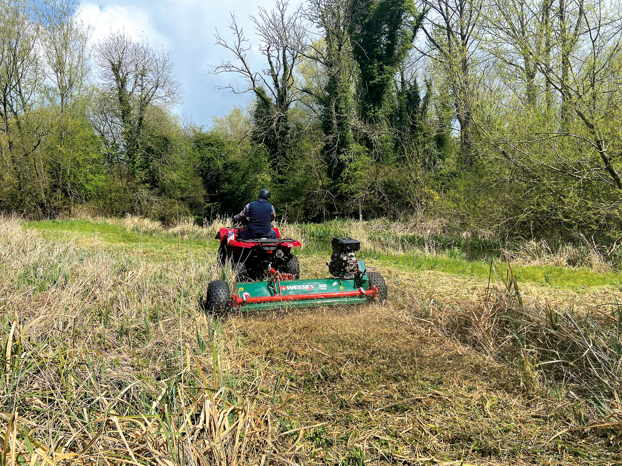 Wessex 1.2m Heavy Duty Contractor ATV Flail Mower - AFR-120 – Flails UK