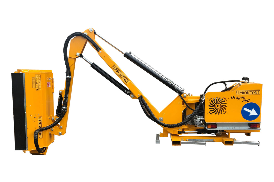 Frontoni Dragon-500 1m Heavy Duty Tractor PTO Flail Hedge Cutter ...